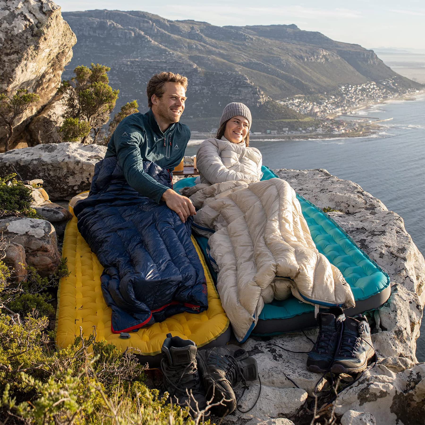 Naturehike Sleeping Bag Lightweight Compact 800 Fill Power Goose Down Sleeping Bag Compact for Adults Outdoor Camping Hiking