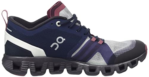On Running Womens Cloud X Shift Textile Synthetic Ink Cherry Trainers 8 US