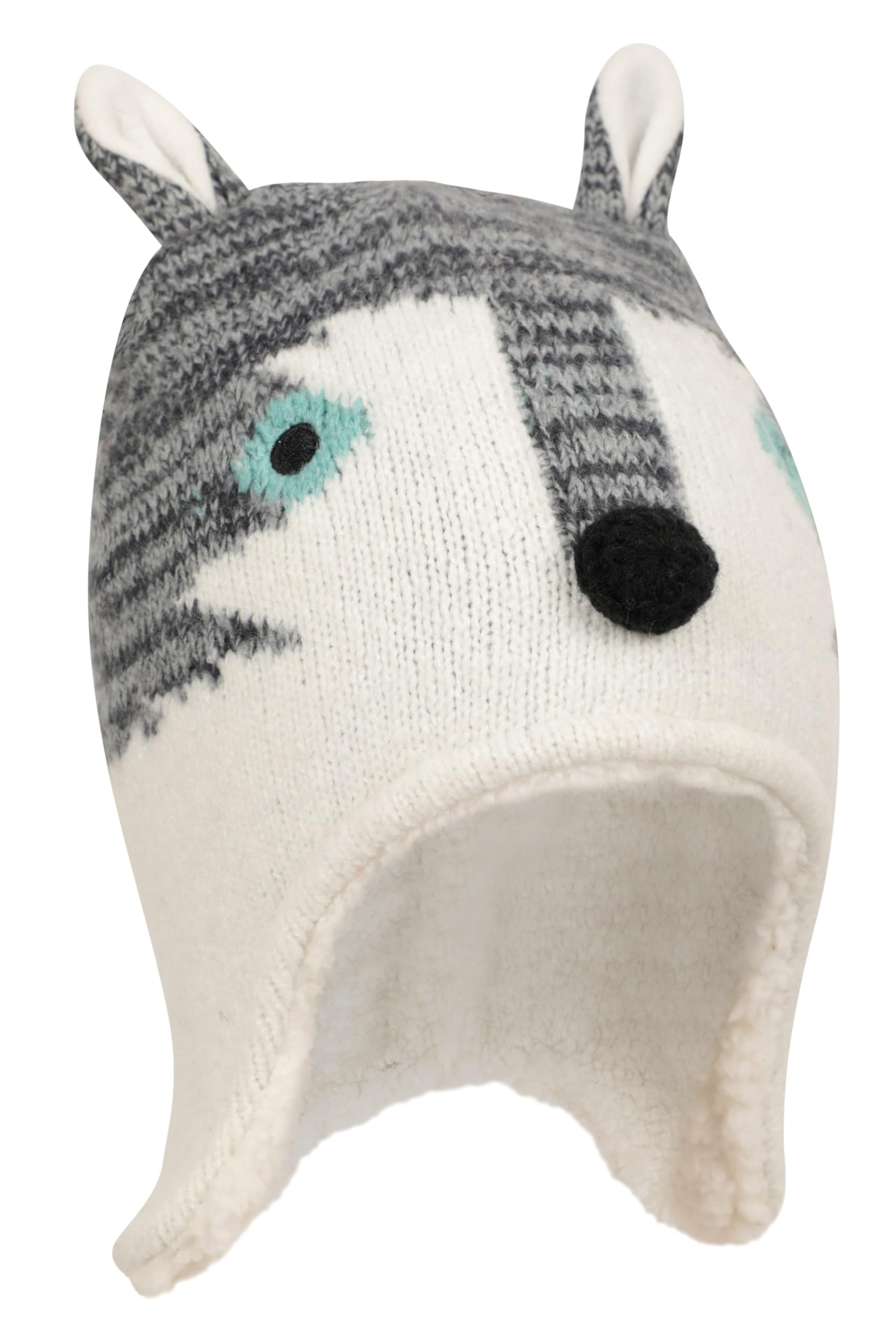 Mountain Warehouse Fox Fleece Winter Kids Junior Hat -1 Size Fits All Pink