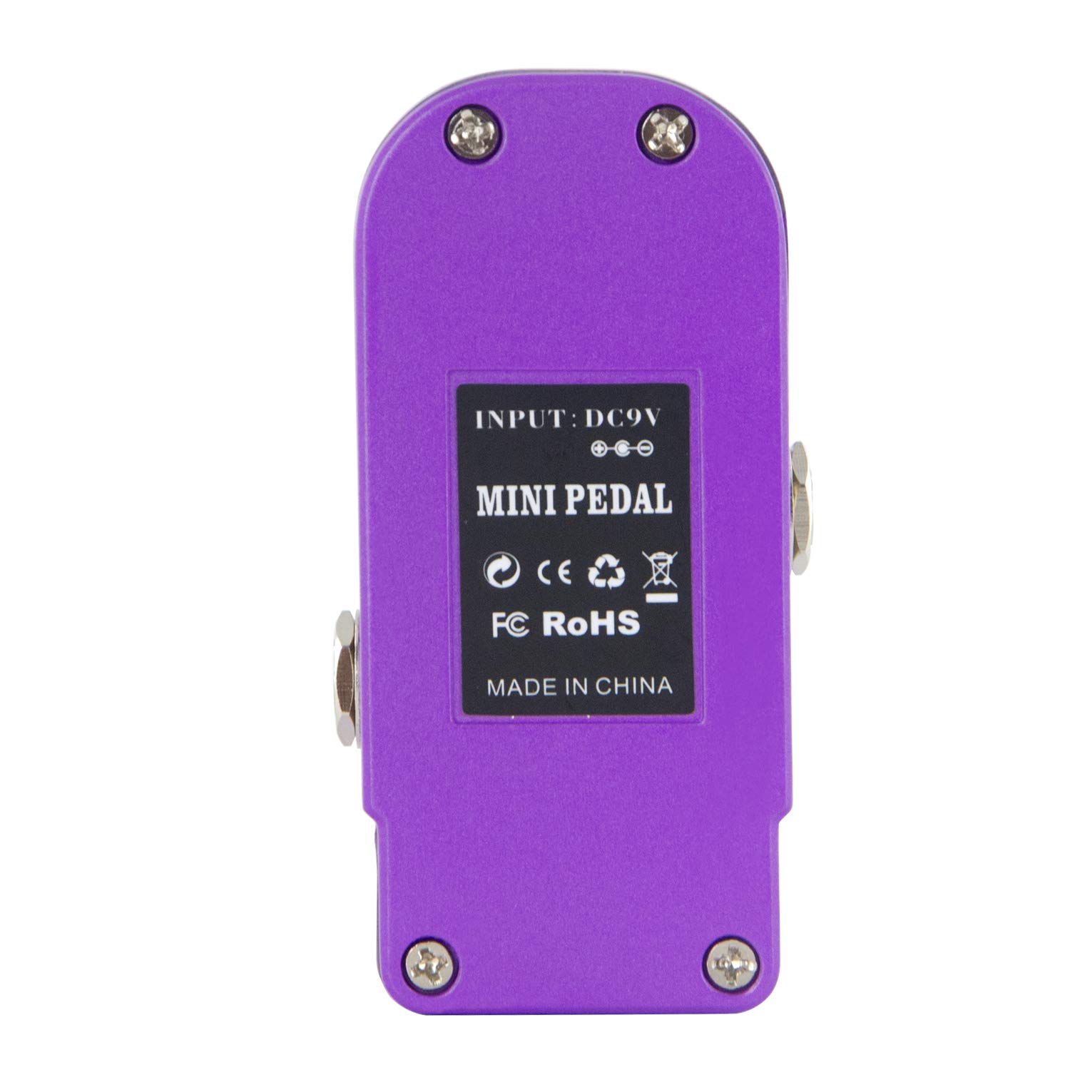 Overdrive Pedal, MIMIDI Mini Overdrive Guitar Pedal Classical Electronic Guitar Effects with True Bypass (315 Overdrive Purple)