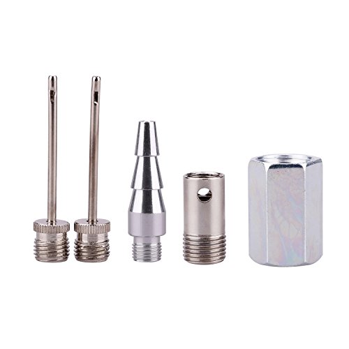 WYNNsky Air Tool and Compressor Accessory Kit, 1/4 Inch NPT 17 Piece Air Hose Fittings with Blow Gun, Tire Gauge and Storage Case