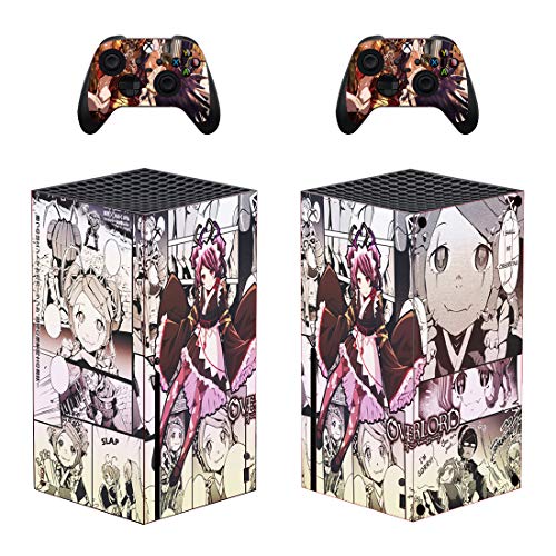 Overlord Decals Stickers Full Set Faceplate Skin for X-box-One-Series X Protection Kit by KAJAL MANI