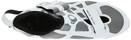 PEARL IZUMI Women's W Tri Fly V Carbon W/b Tri Cycling Shoe, White/Black, 40 EU/8.4 B US