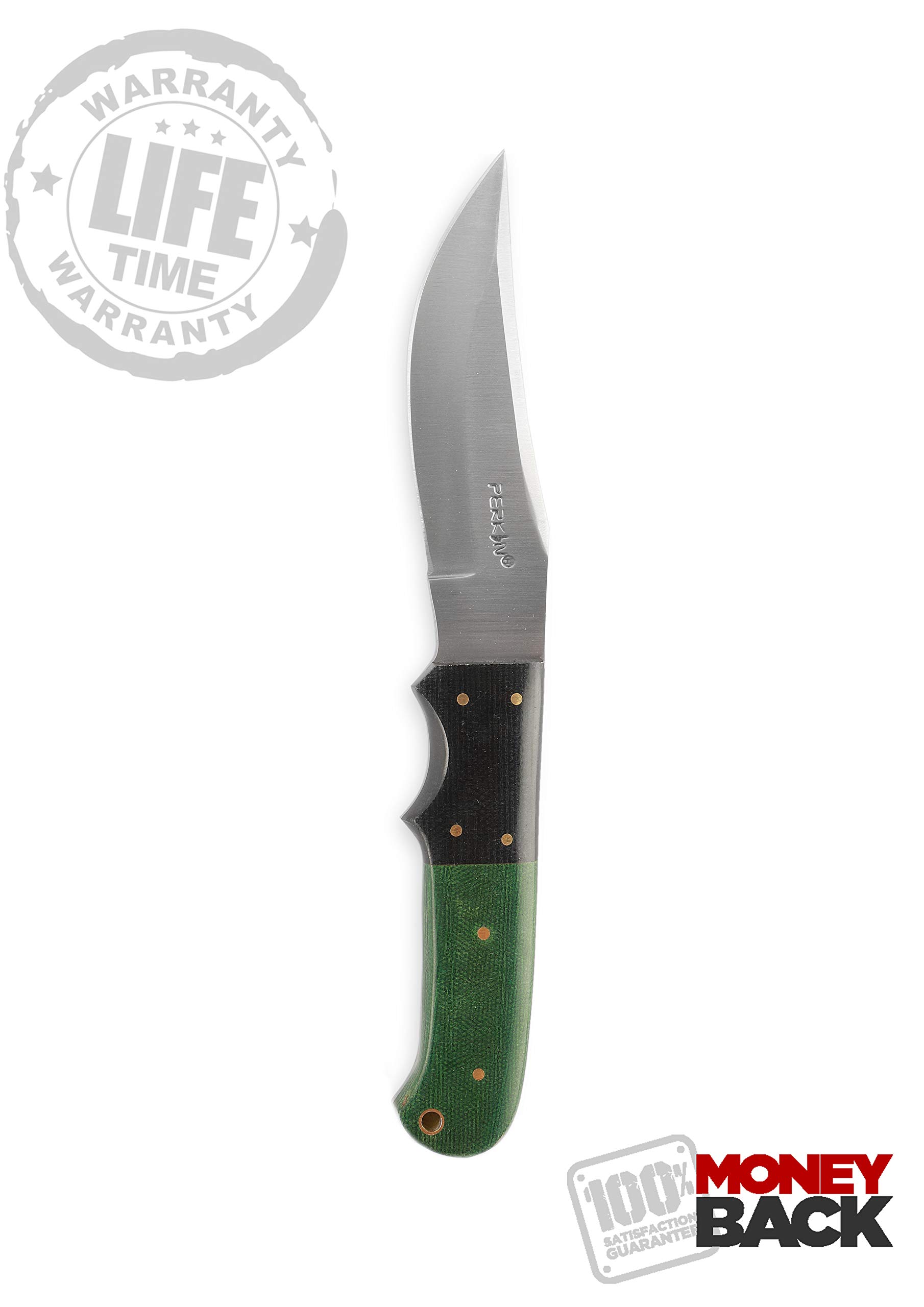 Perkin 5400 Fixed Blade Hunting Knife with Sheath Fix Blade Knife