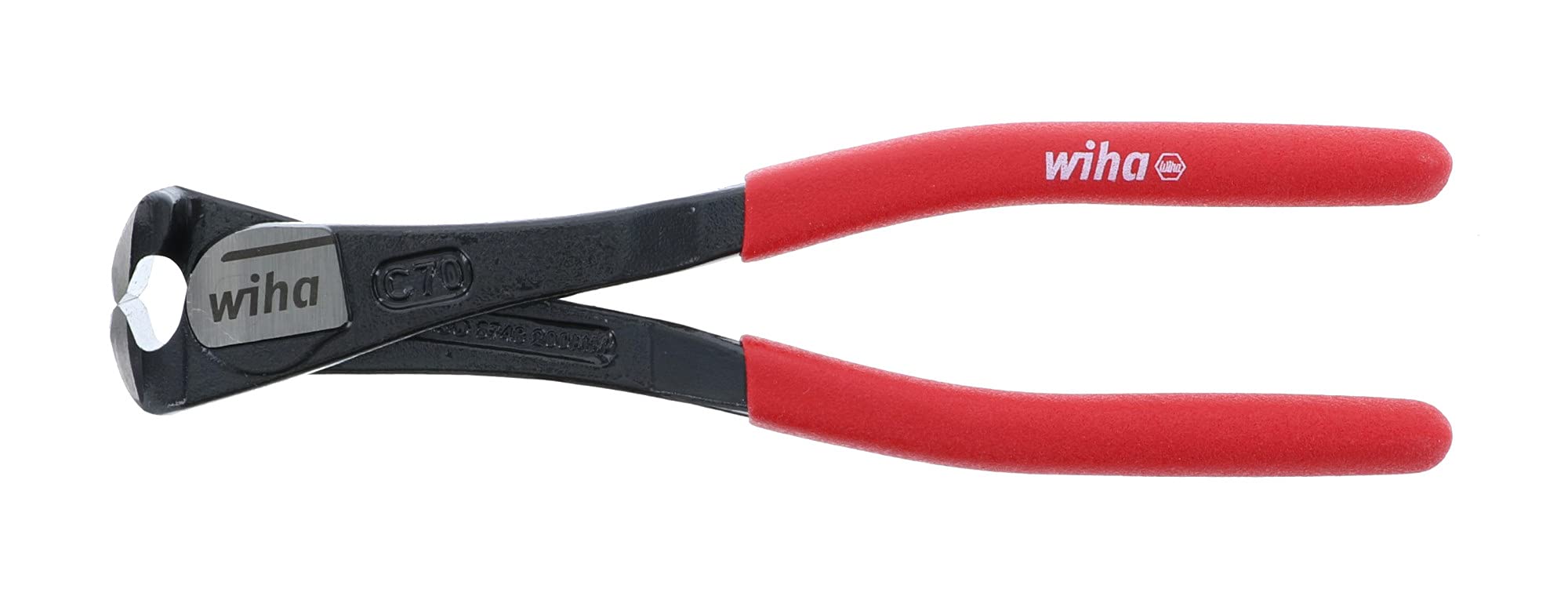 Wiha 32659 High Leverage End Cutting Nippers, 8-Inch & Komelon - 3110 Touch Lock 10' Power Tape Assorted Colors