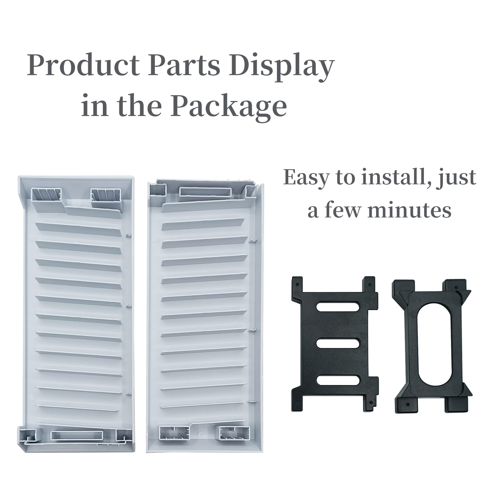 Video Game Storage Tower Game Holder Game Disk Rack Stores 12 Game or Blu-Ray Discs for Nintendo Switch PS5 Playstation 4 Xbox Movies Small Game Holder