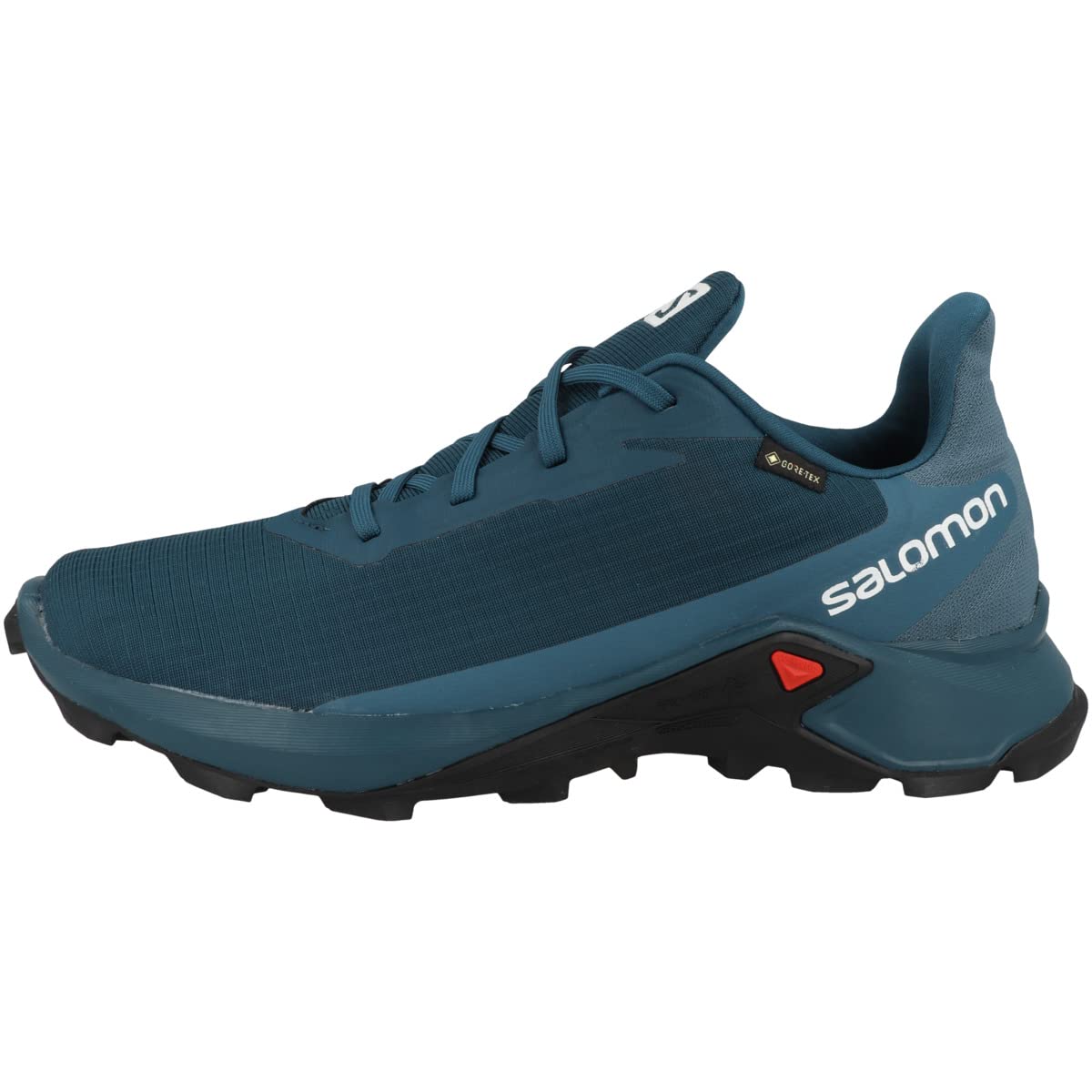 Salomon ALPHACROSS 3 Gore-TEX Trail Running Shoes for Men, Legion Blue/Mallard Blue/Night Sky, 8