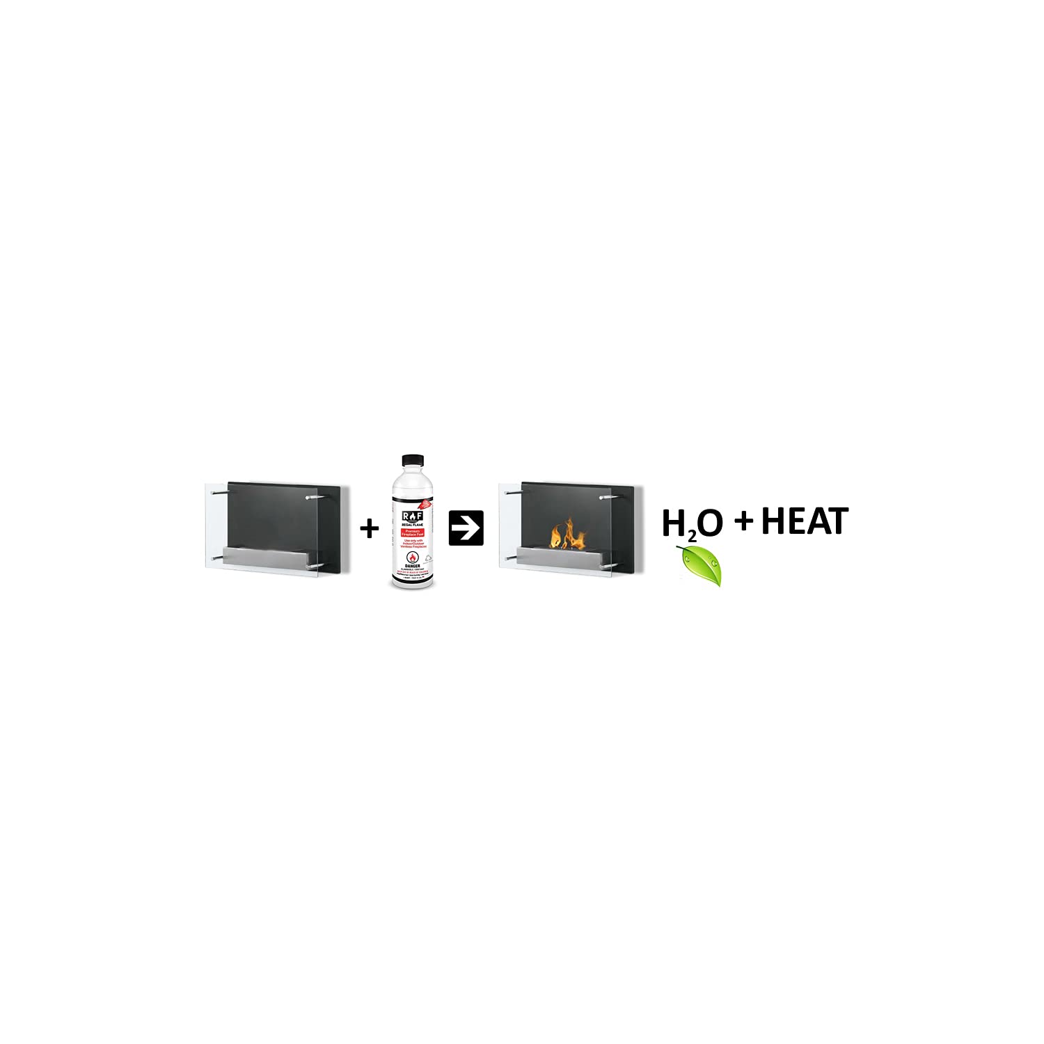 Regal Flame Premium Ventless Bio Ethanol Fireplace Fuel - 36 Quart, (36BFUEL)