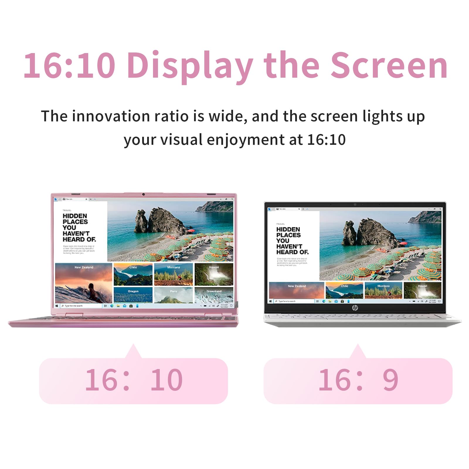SERYUB 14 Inch Pink Laptop,8GB RAM 512GB SSD Windows 11 Laptops,1920x1200 Pixels,Intel Celeron J4105 Notebook PC (up to 2.5ghz),Dual Wi-Fi, 2xUSB 3.0,Type-C,Full Size Keyboard Computer