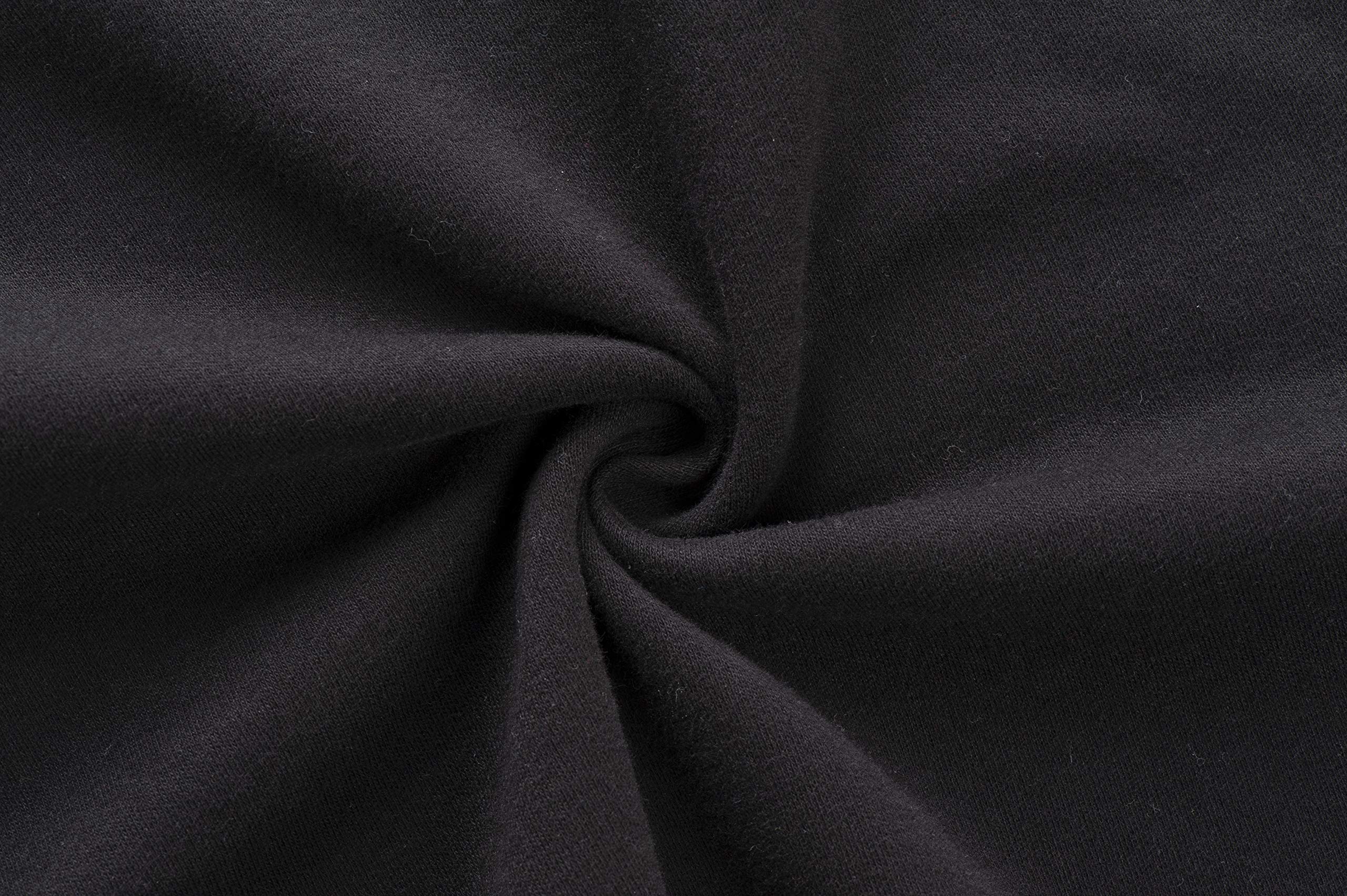 Mens Black Turtleneck Long Sleeve Mock Turtleneck Men Thermal Underwear Shirts Sweater 3X