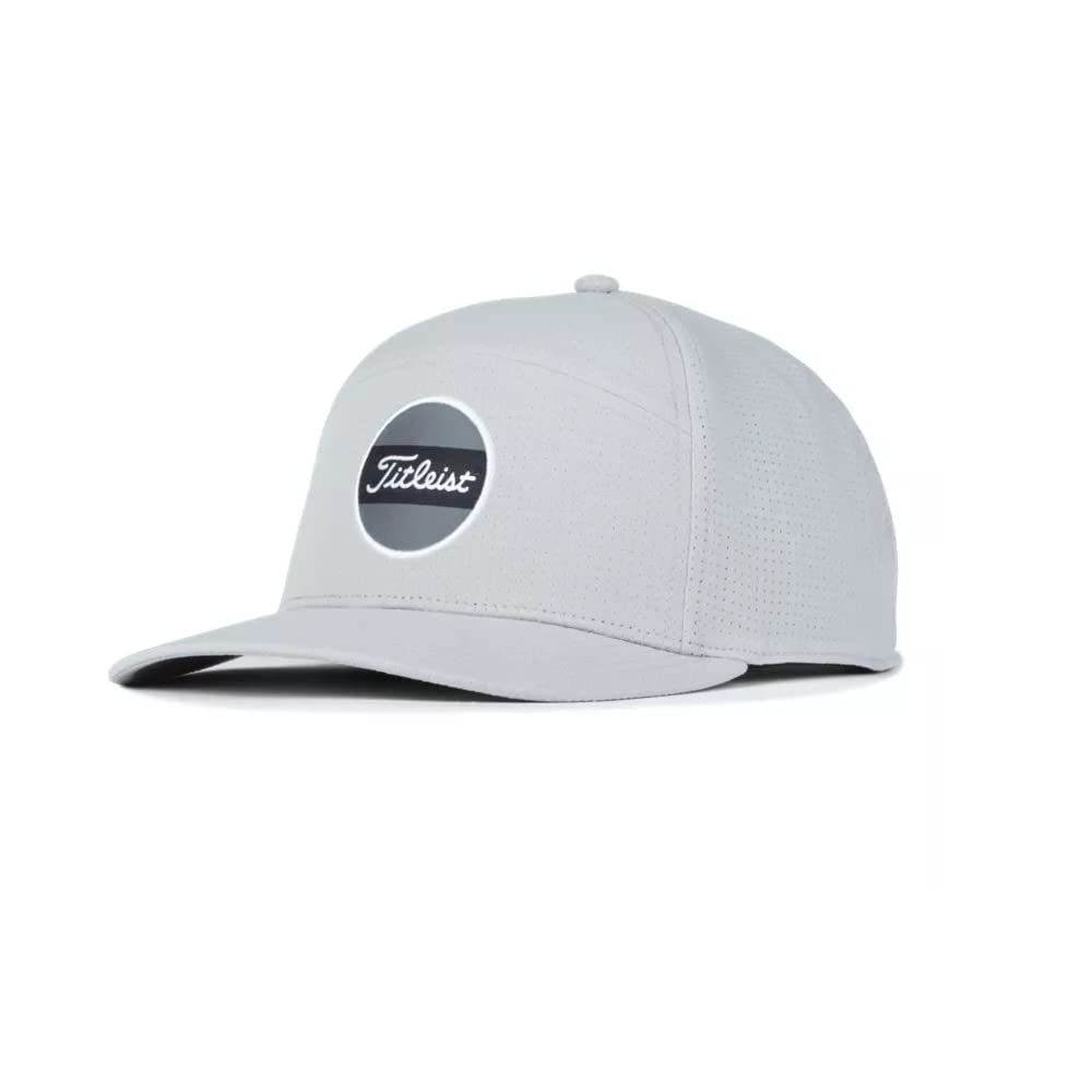Titleist West Coast Boardwalk Hat (Grey/Charcoal/White, OSFA) Golf Cap