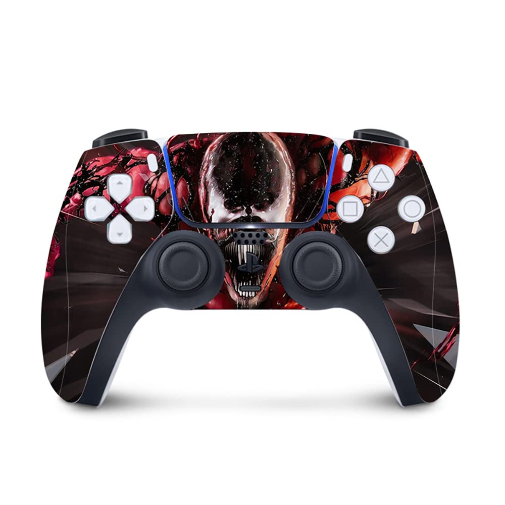 Skins for PS5 Console and Controller Disk Edition,Stickers and Wraps for Playstation5 Console and Cotrolloers Disc Version,Durable Scratch ,Resistant Bubble-Free,Model B