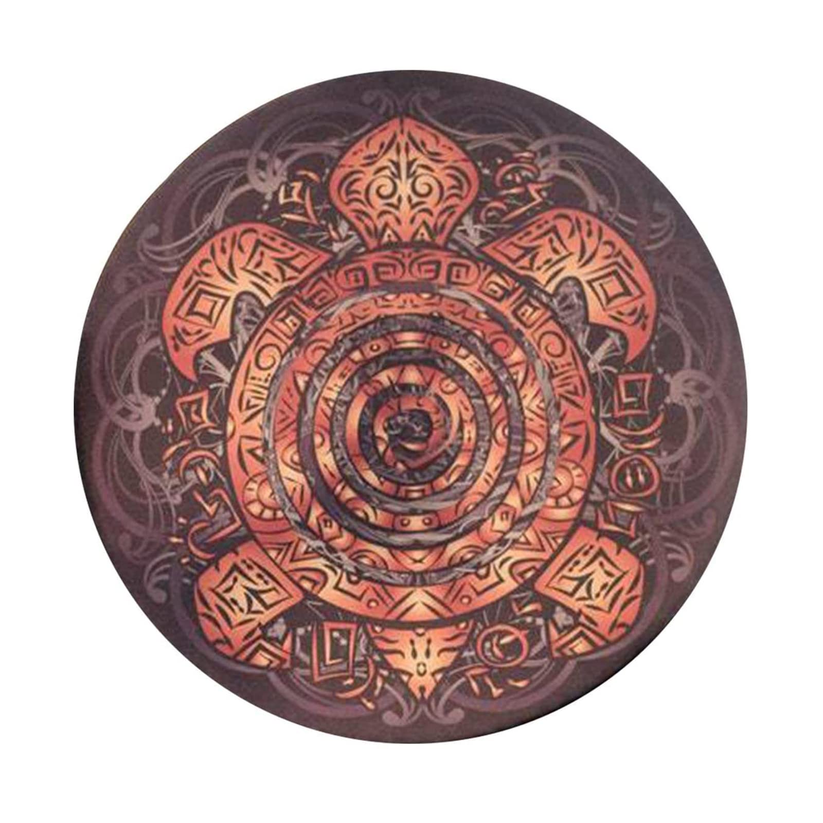 Takefuns Shaman Drum, Tree of Life Decoration Design, Handmade Shamanic Drum with Drum Sticks for Music Lovers