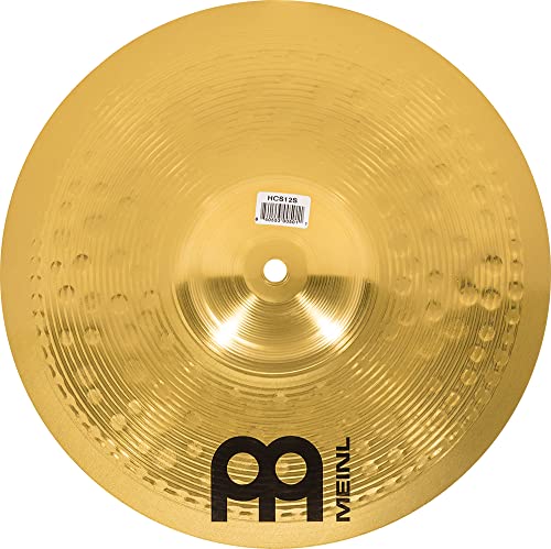 Meinl Cymbals HCS 12" Splash Cymbal for Drum Set β Made in Germany β Traditional Medium Brass, 2-Year Warranty, 12 inch (HCS12S)