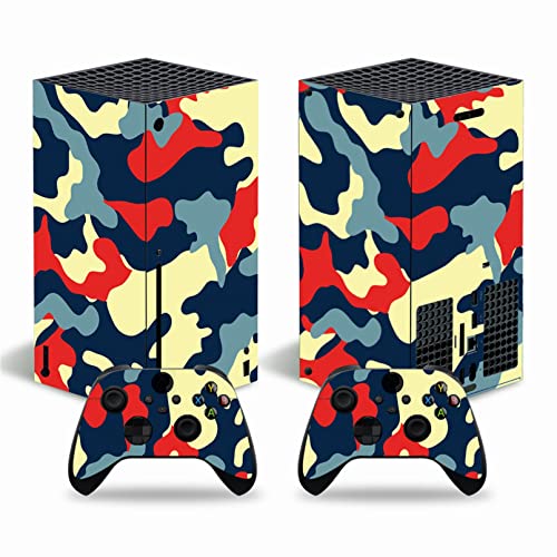 Top factory Skin Decal Protective Vinyl Skin Decal Cover for Series X Console Skins Wrap Sticker with Two Free Wireless Controller Decals 84147 Decal