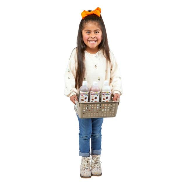 Really Good Stuff Medium Baskets - Set of 6 -Navy Blue