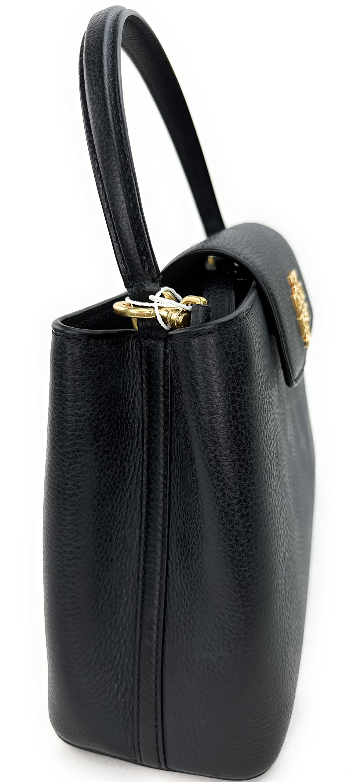 Tory Burch Britten Small Satchel (Black)