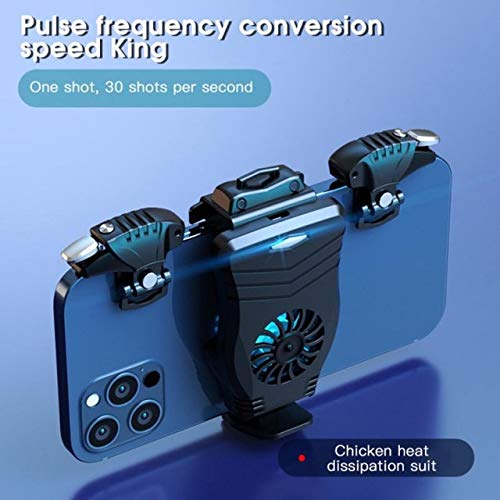 TJLSS Niversal Mobile Phone Game Cooler System Cooling Fan Gamepad Stand Radiator Gaming Controller Joystick Accessory for Smart Phone