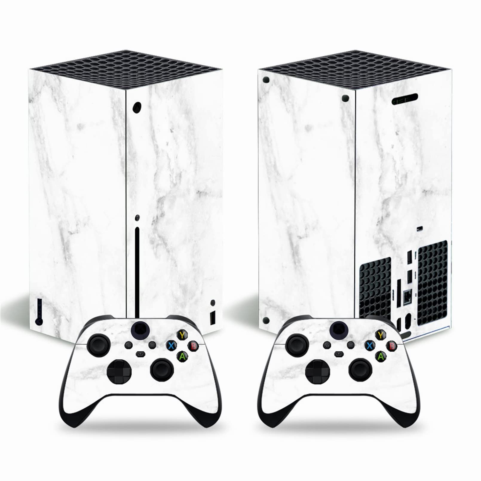 Top factory Skin Decal Protective Vinyl Skin Decal Cover for Series X Console Skins Wrap Sticker with Two Free Wireless Controller Decals 49857 Decal