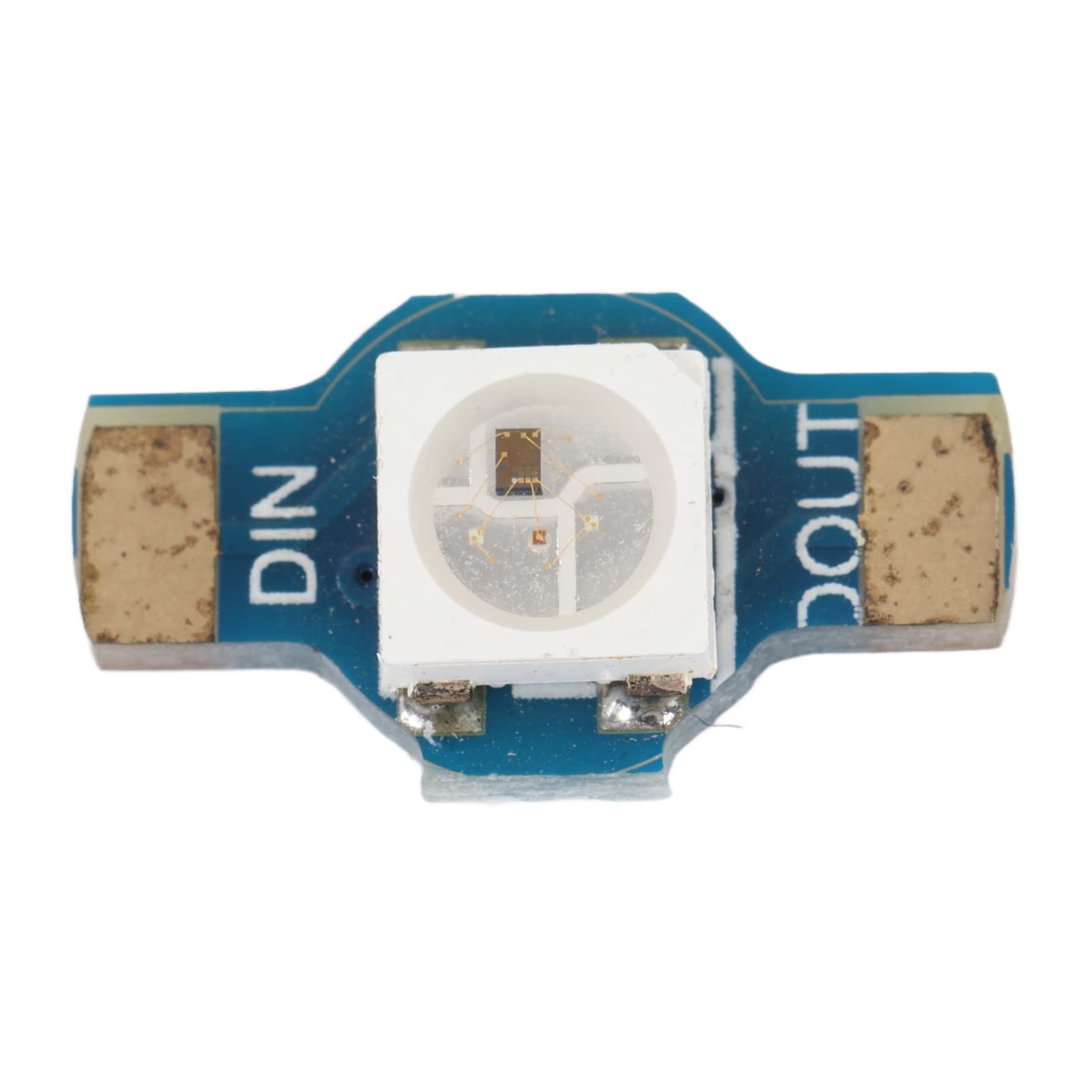 WS2812 LED Module, High Brightness WS2812 RGB LED Module Large Scattering Angle PCB 10Pcs for Replacement