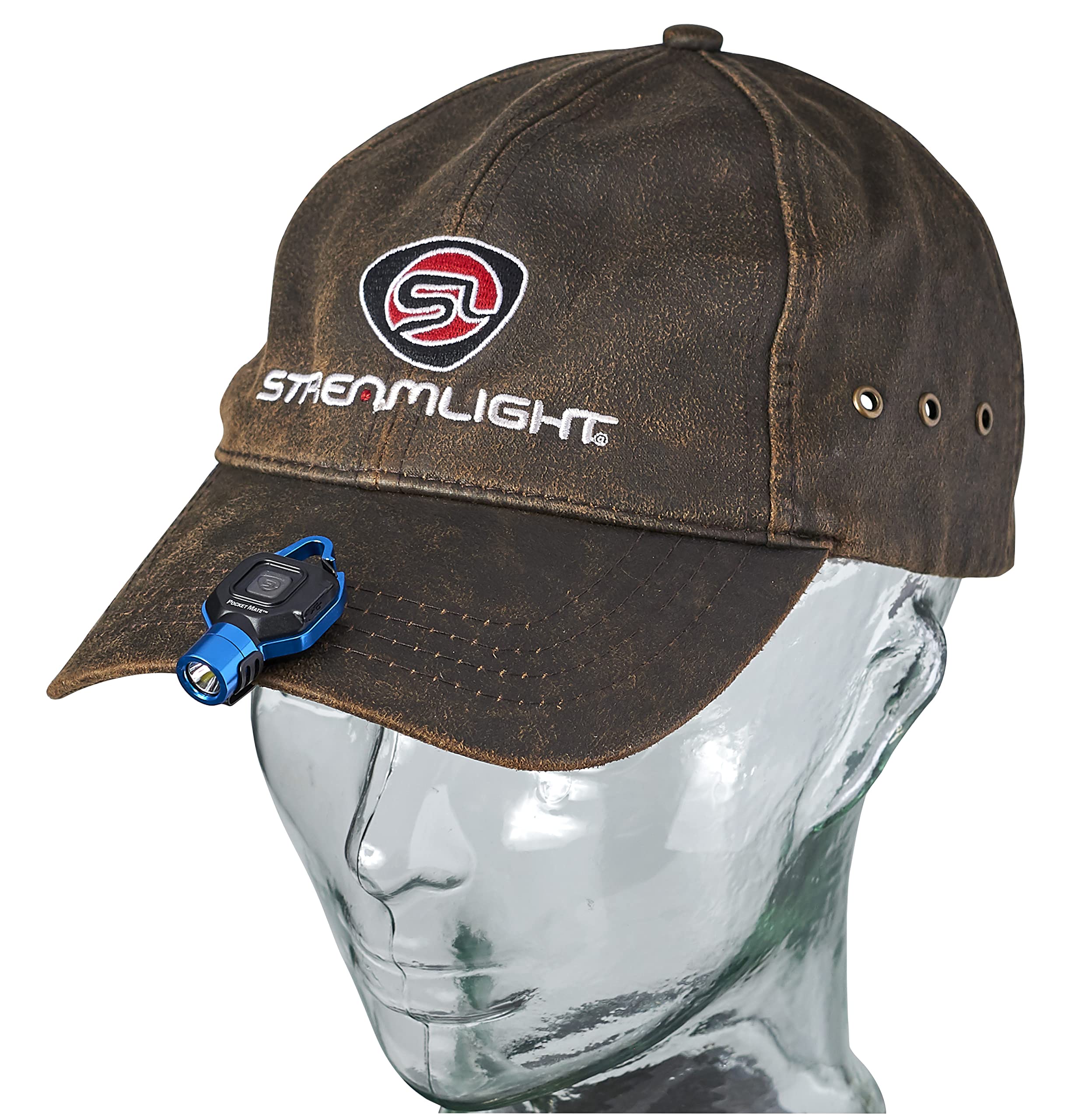 Streamlight 73302 Pocket Mate 325-Lumen Pocket Keychain/Clip-on USB Rechargeable Flashlight, Blue