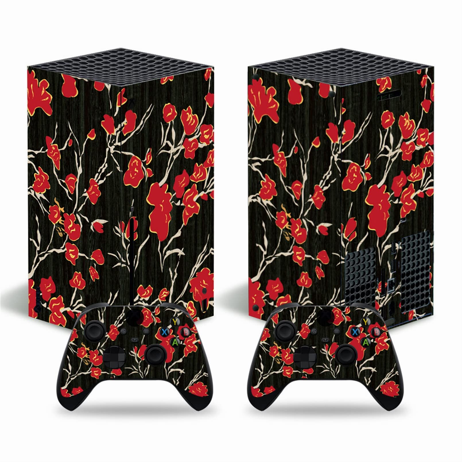Top factory Skin Decal Protective Vinyl Skin Decal Cover for Series X Console Skins Wrap Sticker with Two Free Wireless Controller Decals 84443 Decal
