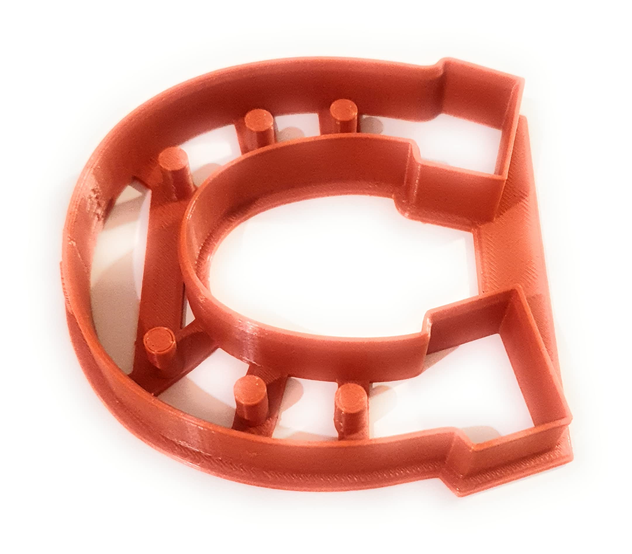 T3D Cookie Cutters Horseshoe Cookie Cutter, Suitable for Cakes Biscuit and Fondant Cookie Mold for Homemade Treats 3.53*3.49*0.55inch