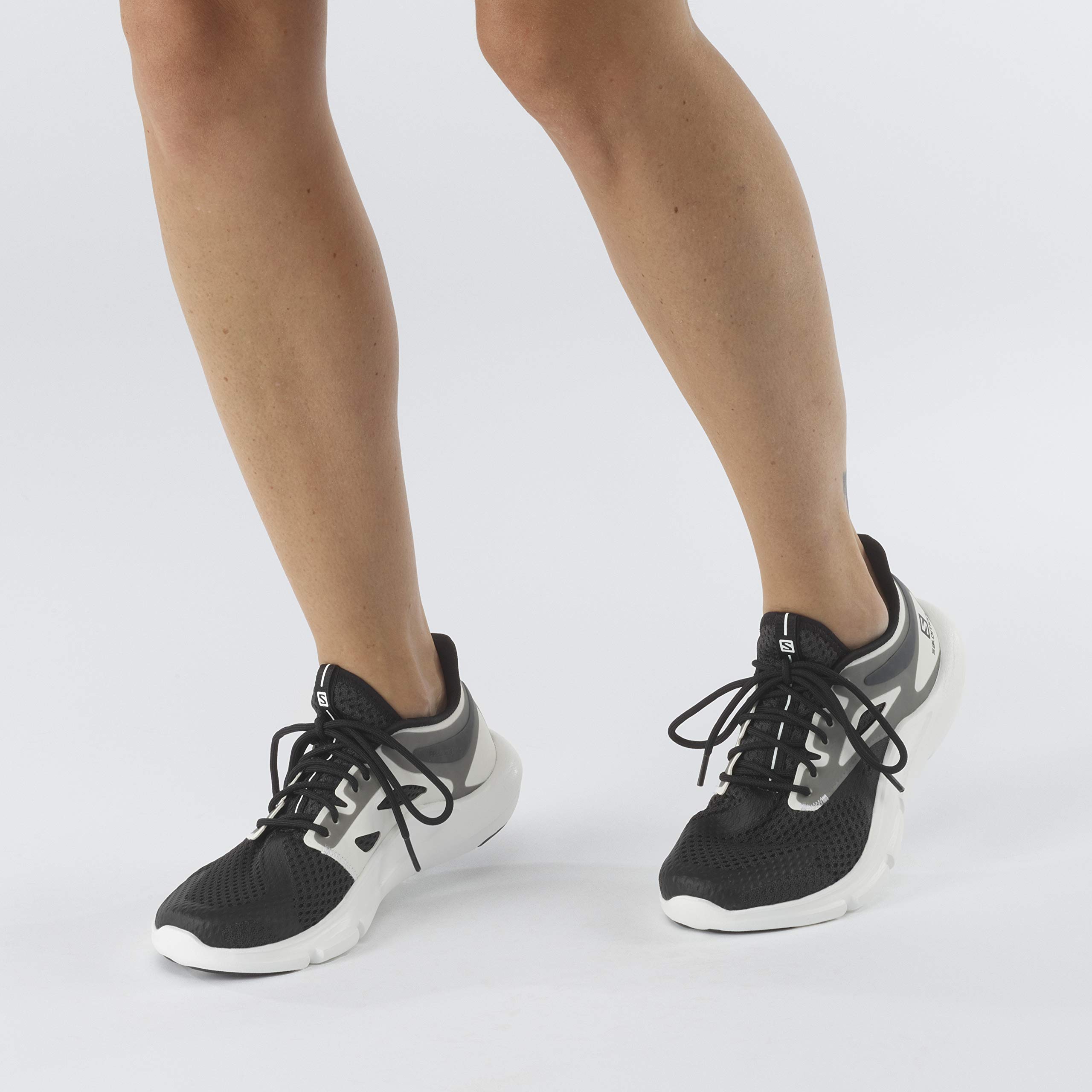Salomon Predict MOD Running Shoes for Women, Black/White/White, 11