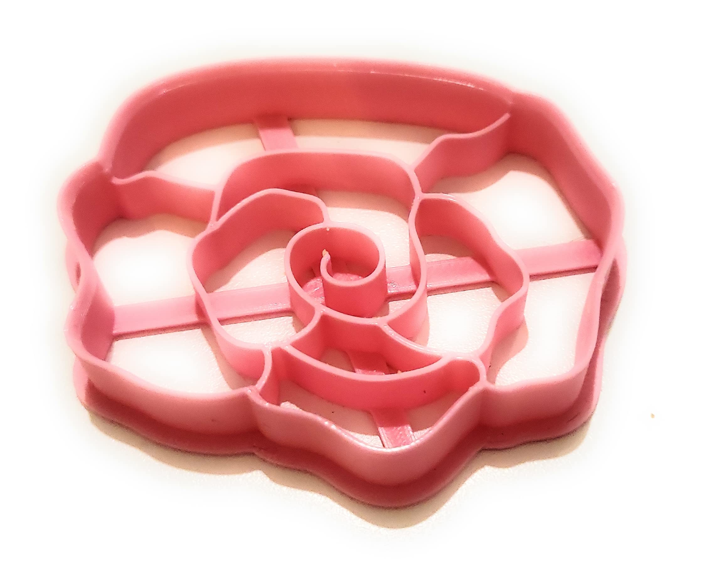 T3D Cookie Cutters Rose Flower Cookie Cutter, Suitable for Cakes Biscuit and Fondant Cookie Mold for Homemade Treats