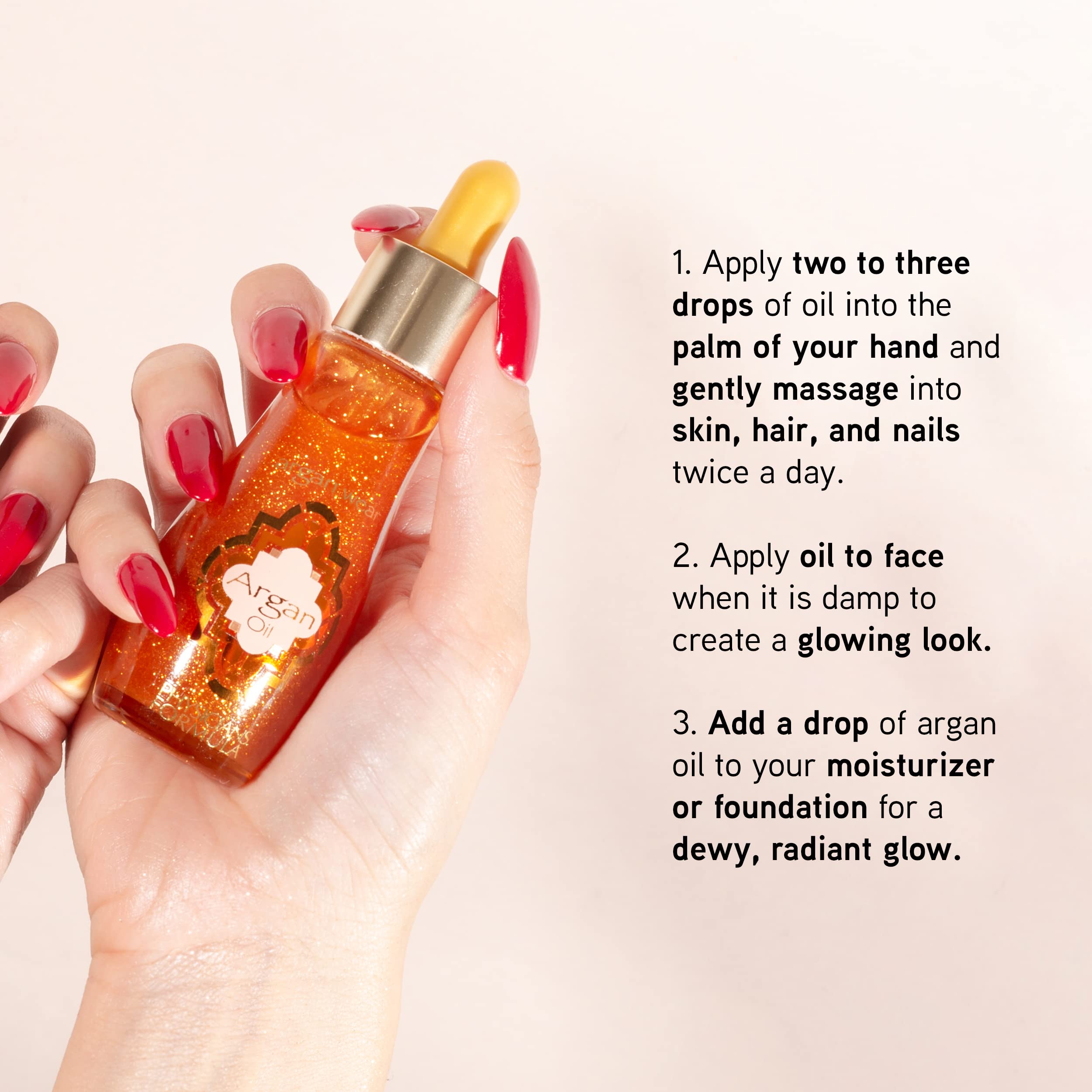 Physicians Formula Argan Face Serum Wear Ultra-Nourishing Argan Oil, Acne Treating, Skin Healing, Inflammation And Redness Correction