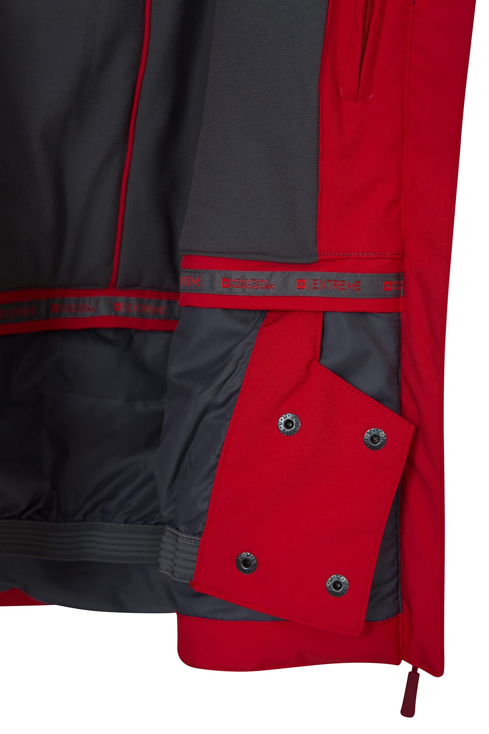 Mountain Warehouse Slopestyle Womens Extreme Ski Jacket - Winter Coat Red 10