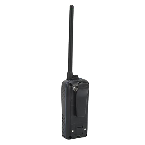 Two Way Marine Radio Clear Voice VHF Walky Talky AC100240V Floating 5W Portable IP67 Waterproof for Ships (US Plug)