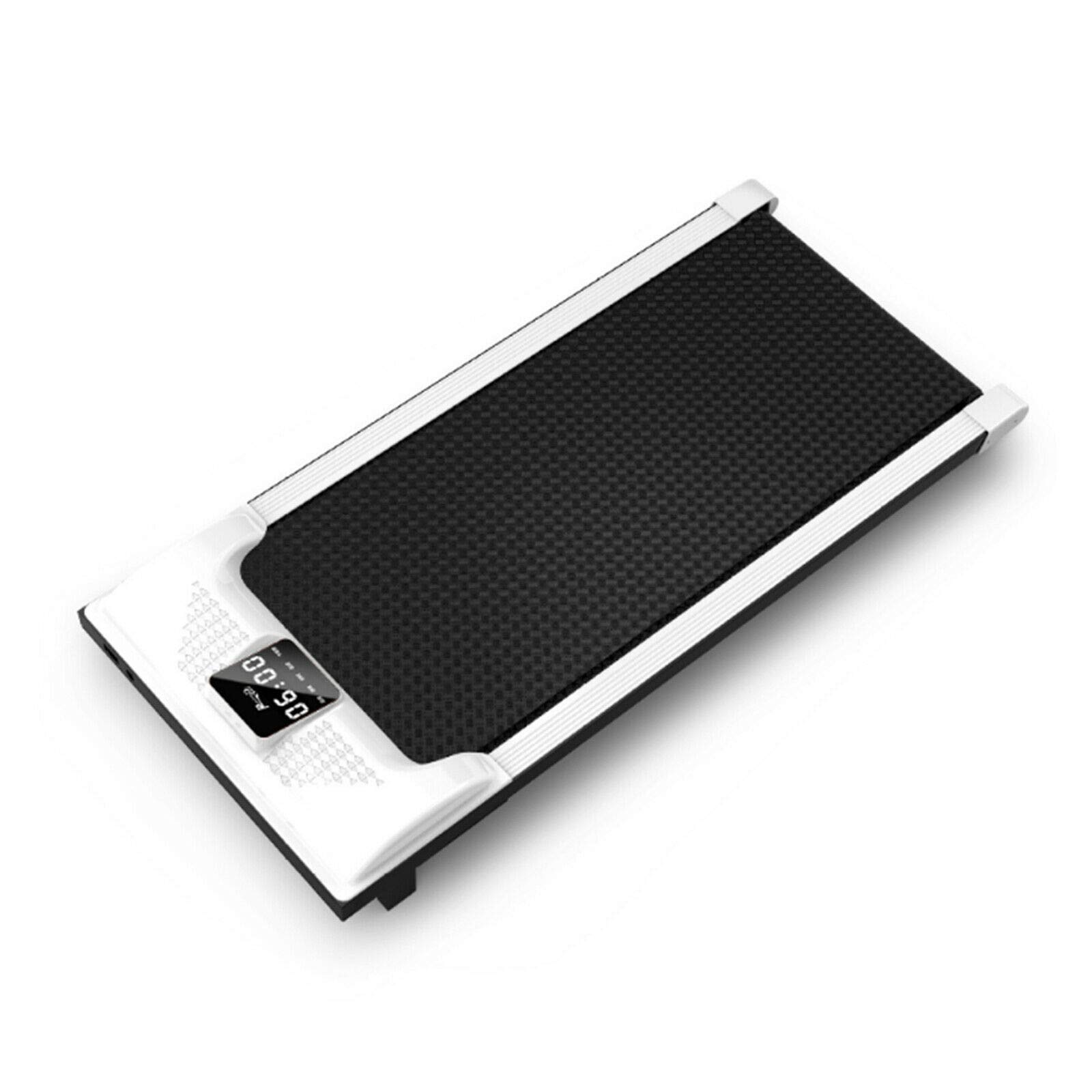 Slim Flat Treadmill Under Desk Treadmill,0.5HP Electric Treadmill Walking Jogging Machine with Remote Control and Touchable LED Display for Home Office 1-7KM/H