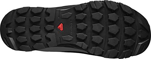 Salomon VAYA Blaze Thinsulate CLIMASALOMON Waterproof Winter Boots for Women Snow, Black/Black/Quiet Shade, 10