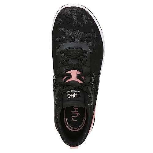 Ryka Women's Dynamic Pro Training Shoe Black Camo 8.5 M