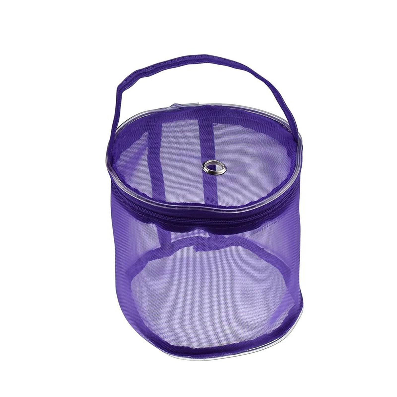 YPBEW Yarn Storage Bag Empty Mesh Bags Portable Knitting Yarn Organizer Basket Crochet Thread Bags Sewing Accessory Crochet Thread Bag, Pink