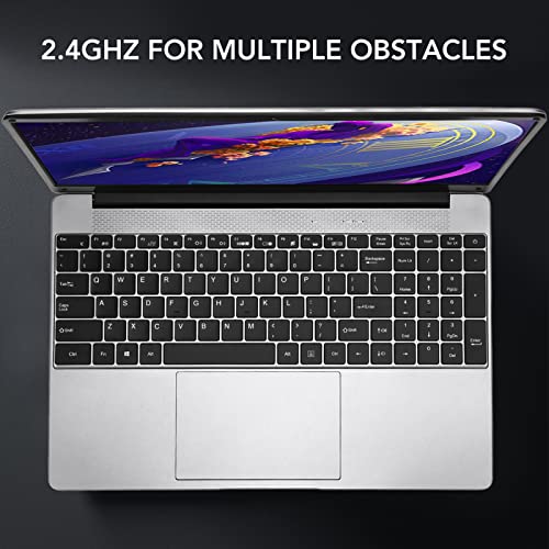 Shanrya 15.6in Laptop, High Performance Processor Ultra Thin Long Battery Life Laptop Computer 100-240v for Work (16+512G US Plug)