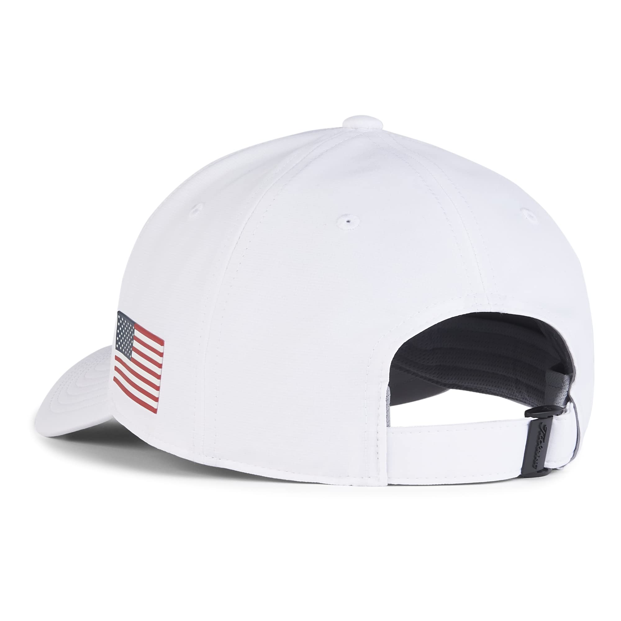 Titleist Men's Standard Players Performance Stars & Stripes Golf Hat, White/Navy Red, OSF