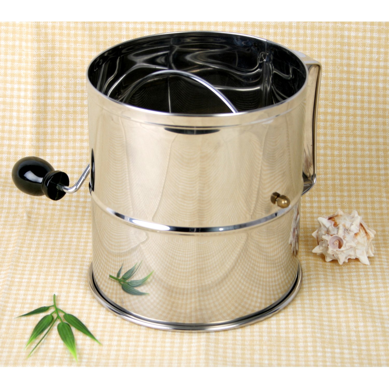 Thunder Group 8 Cup Flour Sifter, Silver