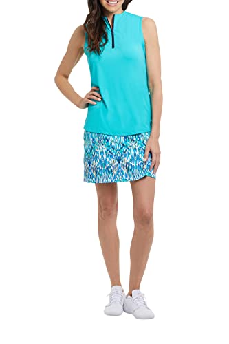 Tribal Women's Pull ON Skort W/Pockets, Lagoon, Medium