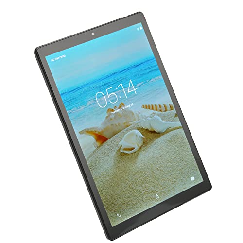 VINGVO Tablet PC, 4GB RAM 64GB ROM 10 Inch Tablet 5000mAh 100‑240V for Games (US Plug)