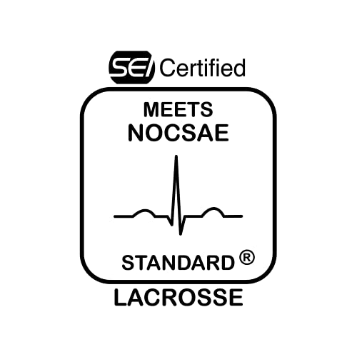 STX Lacrosse Stallion 75 Shoulder Pad, Black, Medium