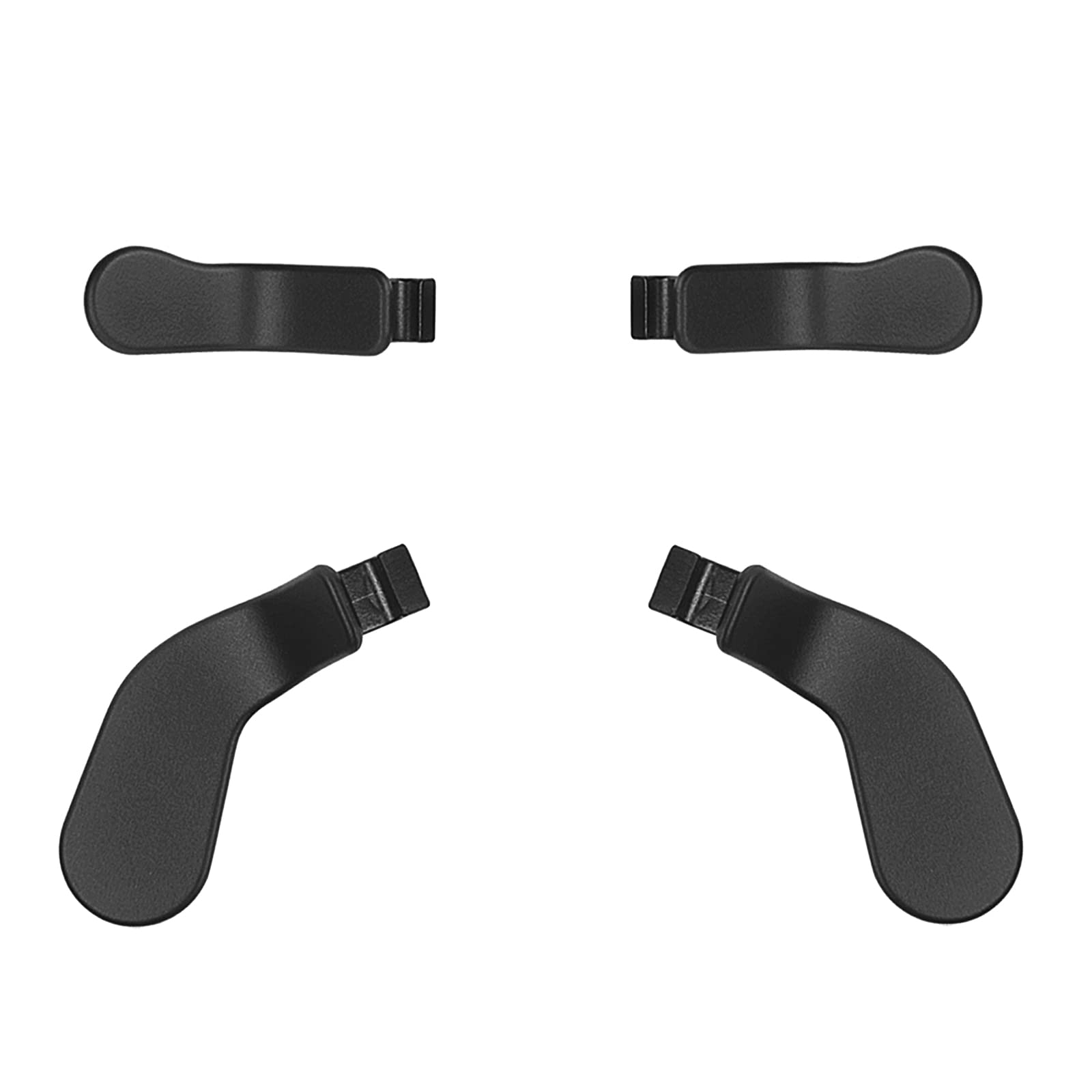 TOMSIN Xbox Elite Controller Series 2 Paddles,4 pcs Metal Stainless Steel Paddles for Xbox One Elite 2 Controller,Xbox Controller Elite 2 Core Accessories Model 1797(2 Medium & 2 Mini)(Black)