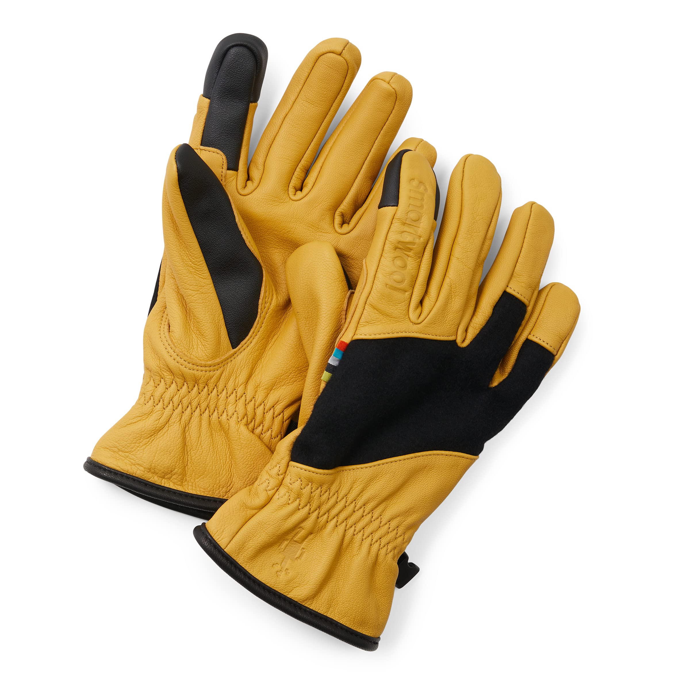 Smartwool Ridgeway Glove | Merino Wool Touchscreen Winter Gloves For Men and Women, Buck, Large