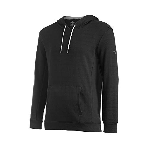 Mizuno Comp Warmup Hoodie, Black, Small