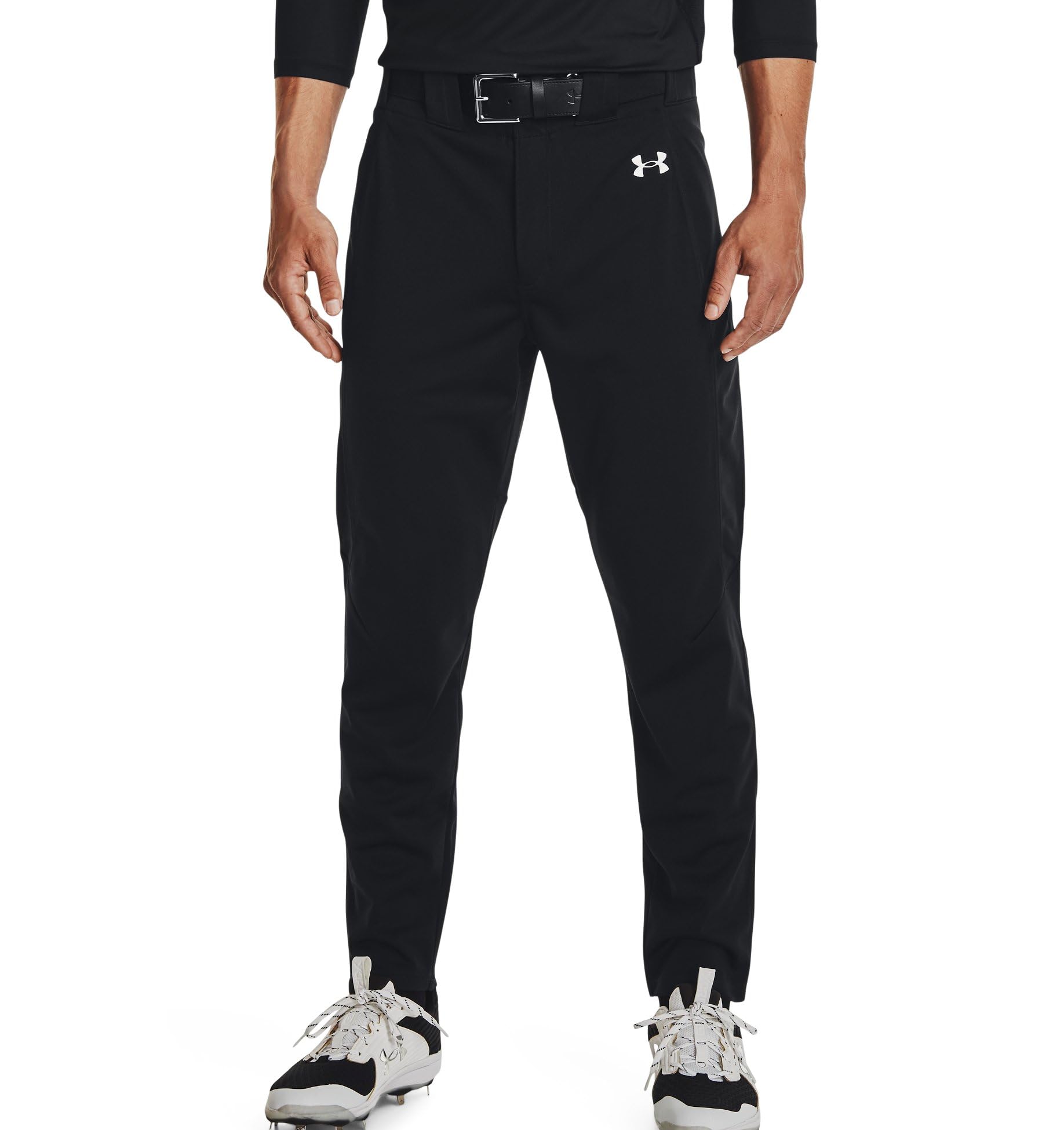 Under Armour Men's UA Vanish Pro Baseball Pants - 1367352-001 - Black/White - XXL