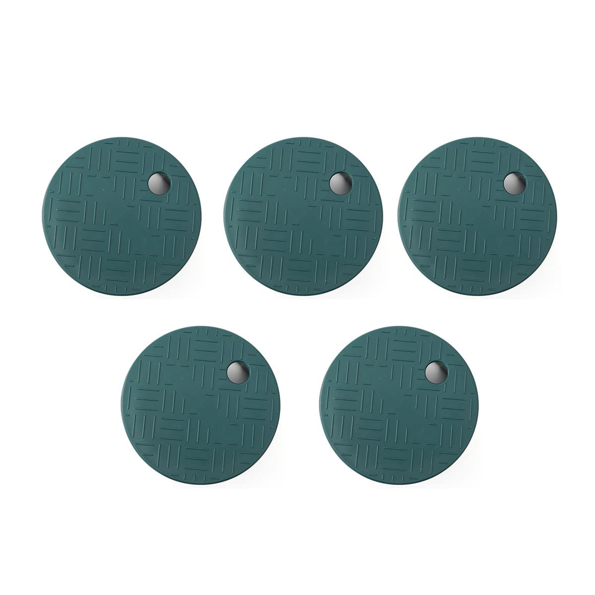 XHSP 2 Pack Valve Box Cover, ID 5.5" OD 6" Universal Round Valve Box Cover Lid Replacement for Sprinkler System Irrigation Circular Valve Box- Green