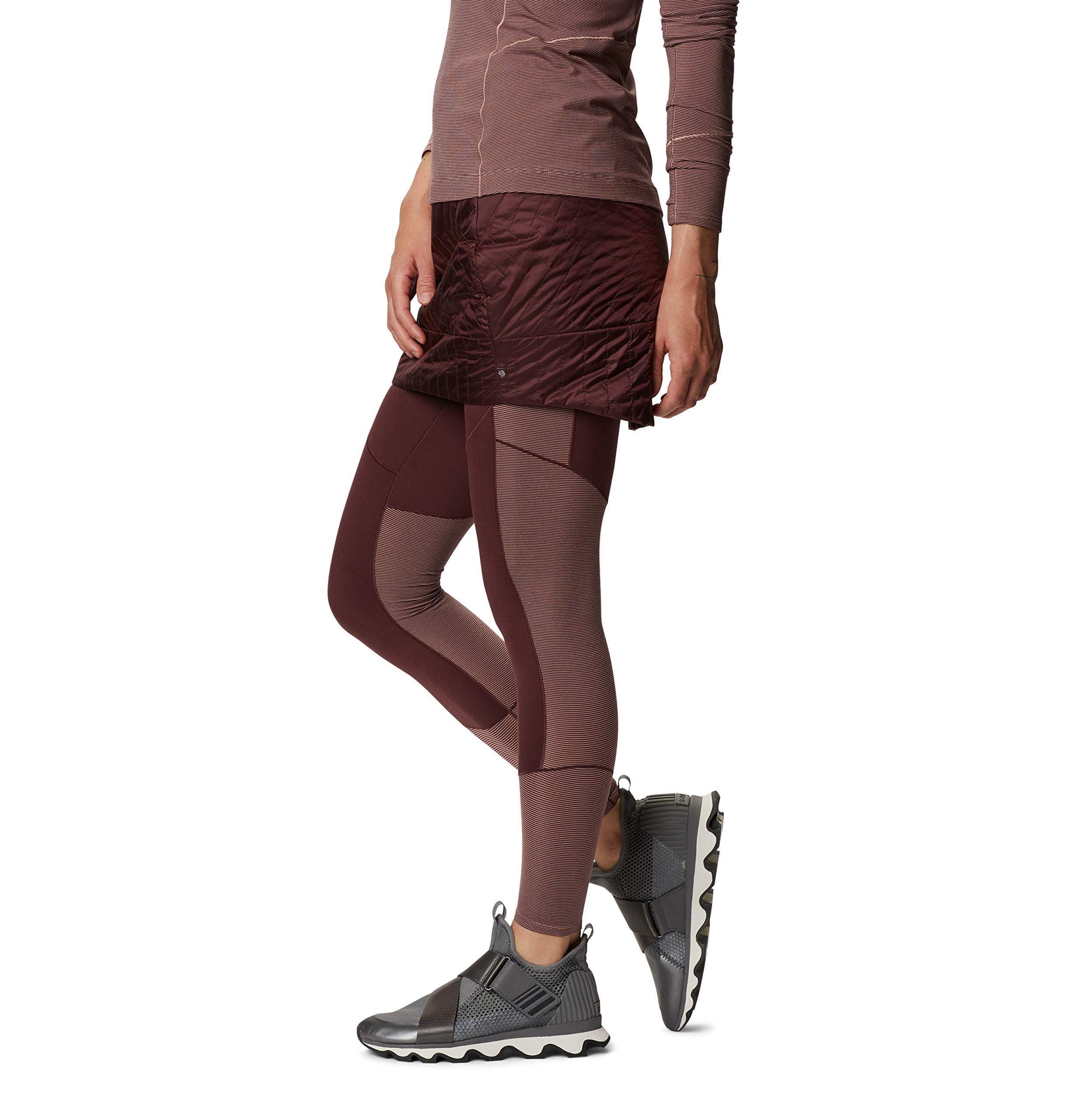 Mountain Hardwear Women's Standard Trekkin' Insulated Skirt, Black, X-Small