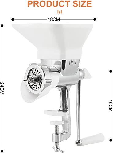 YUCHENGTECH Manual Animal Feed Food Pellet Machine Pet Dog Cat Food Pellet Mell Making Machine Pet Bait Granulator Pelleter with 1.5mm/2mm/2.5mm/3mm Molds (Small)