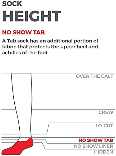 True Energy Men's Colorful Performance No Show Socks with Tab- 3 Pair
